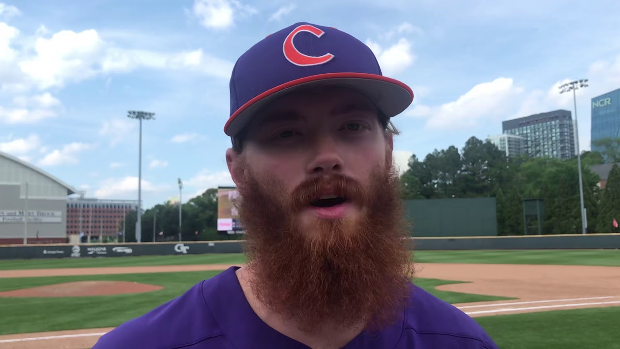 Grayson Byrd Georgia Tech Sunday Postgame - YouTube