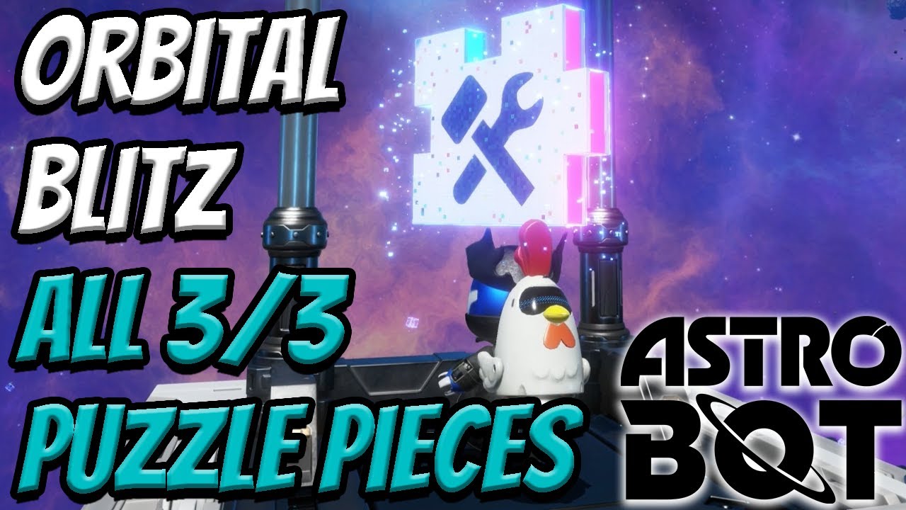 Orbital Blitz - All 33 Puzzle Piece Locations | Astro Bot - YouTube