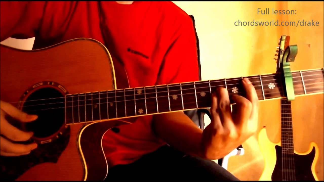 Headlines Chords "Drake" ChordsWorld.com Guitar Tutorial - YouTube