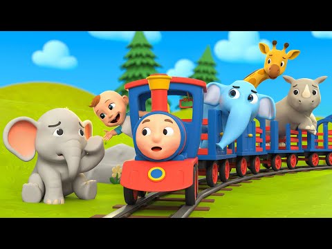 Safari Animals Playtime Kids Nursery Songs | Newborn Baby Rhymes