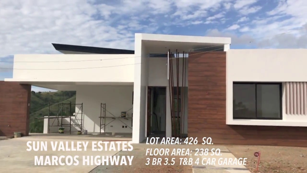 Modern House and lot with mountain view in Marcos Highway, Antipolo ...