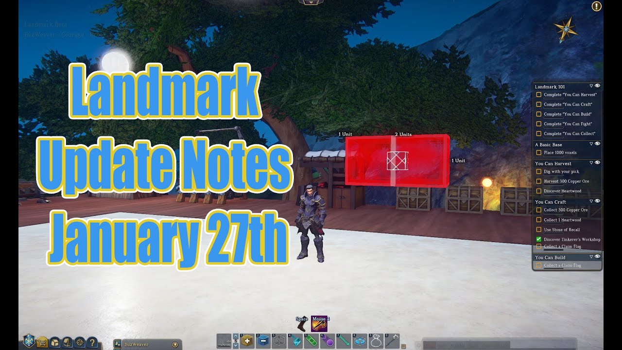 Landmark Gameplay Update Notes & News January 27th Buiding Game - YouTube