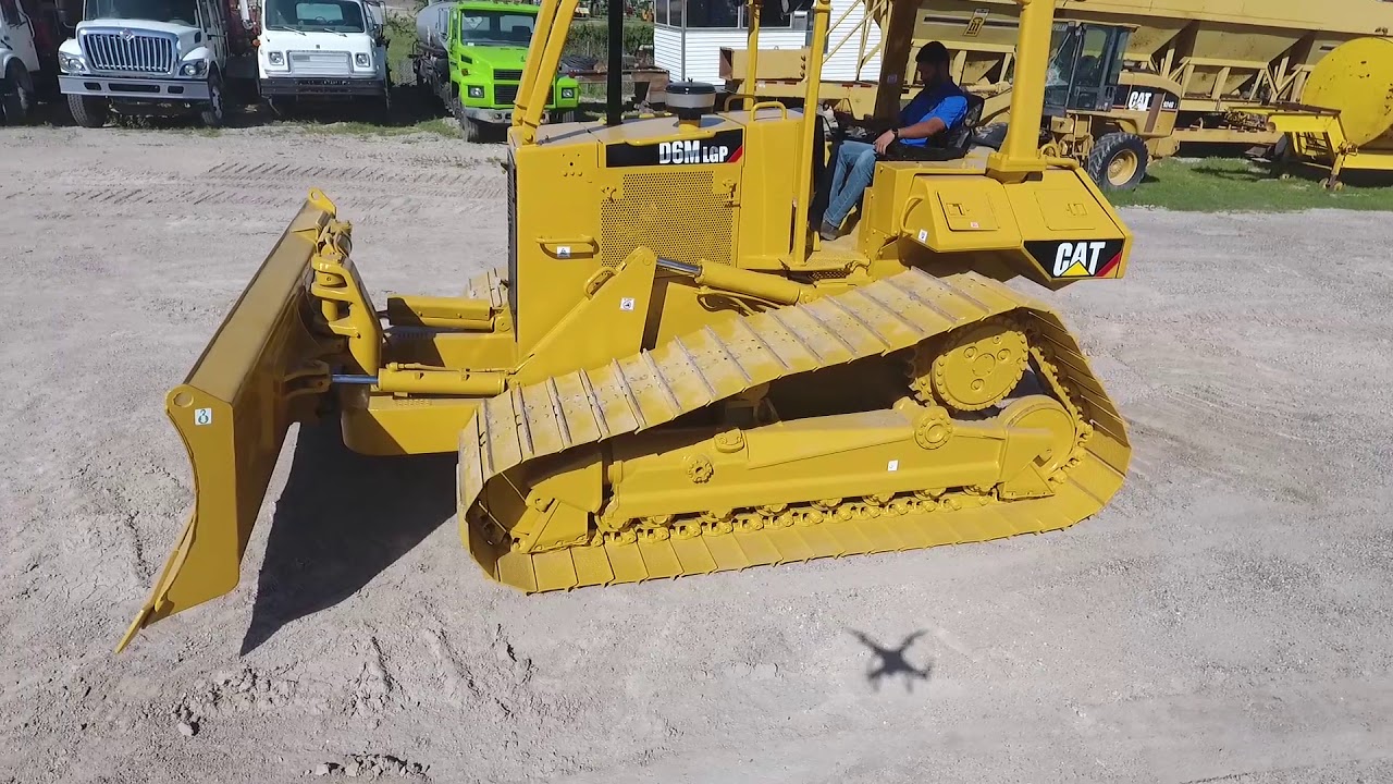 Caterpillar D6M Dozer - YouTube