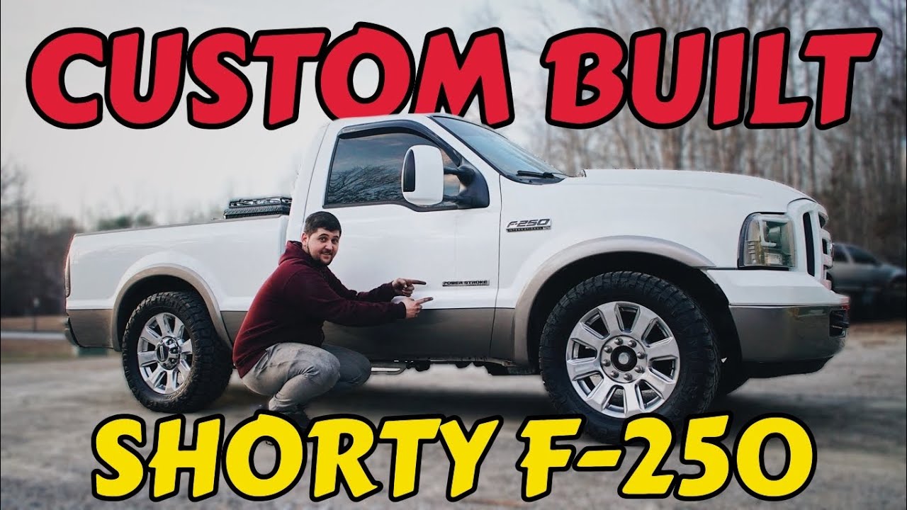 MY CUSTOM BUILT SHORTY FORD F-250! - YouTube