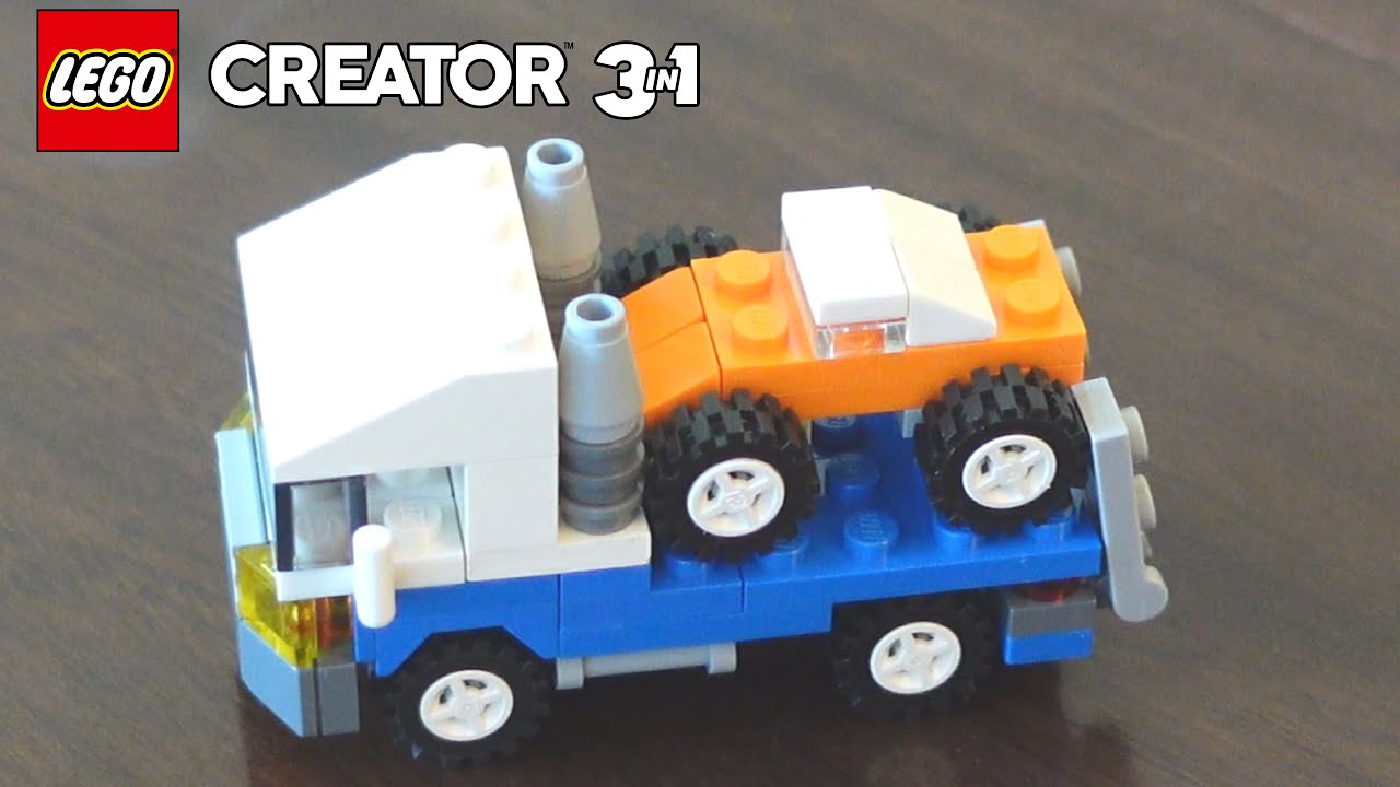 Lego Creator 4838 Mini Vehicles - YouTube