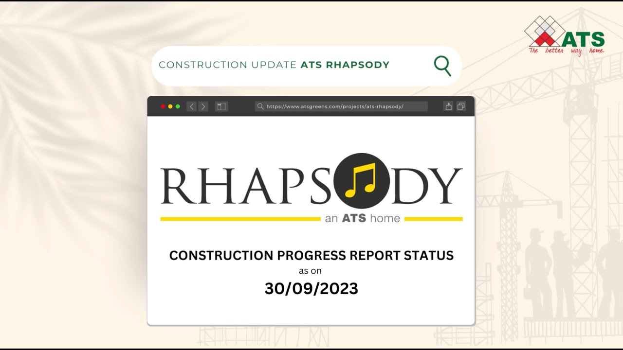 ATS Rhapsody | Construction Update | Sept 2023 - YouTube