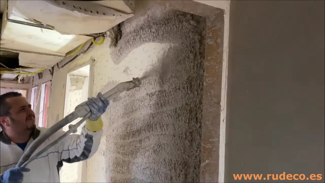 APLICACIÓN DE YESO PROYECTADO. VÍDEO 1 - YouTube