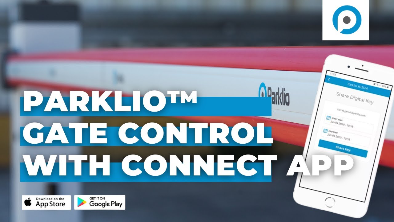 Lowering & Extending Parklio™ Automatic Gate Barrier in Connect App ...