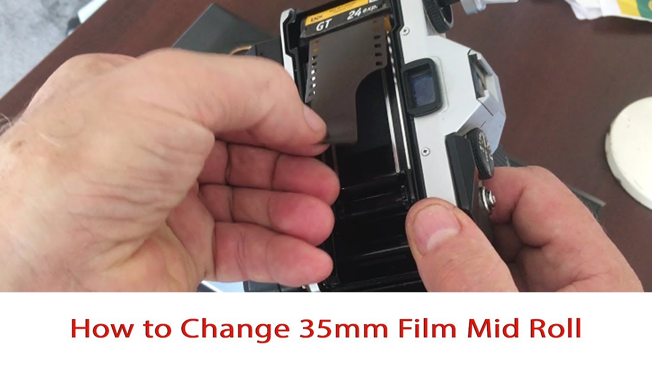How to Change 35mm Film Mid Roll - YouTube