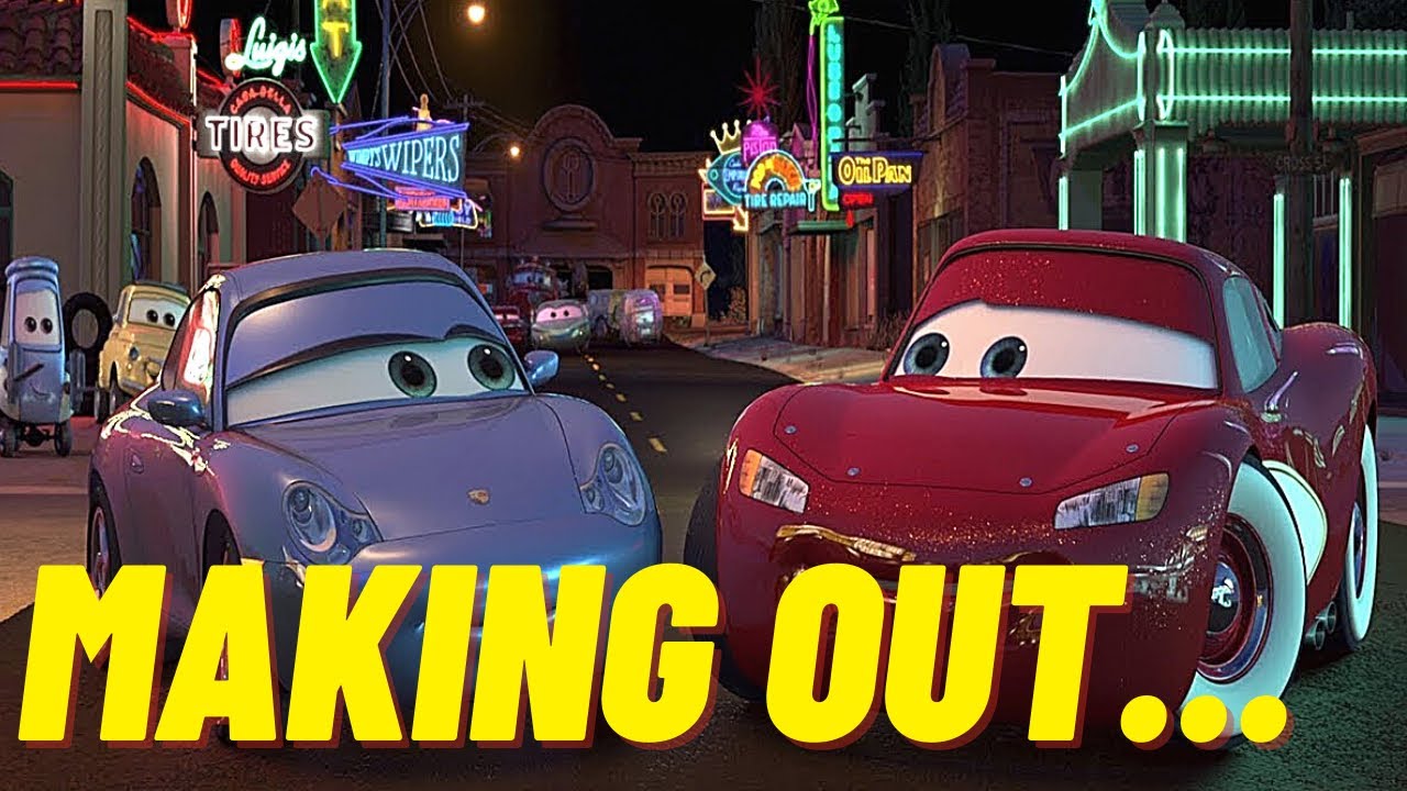 Sally Carrera Makes Out With Lightning McQueen - YouTube