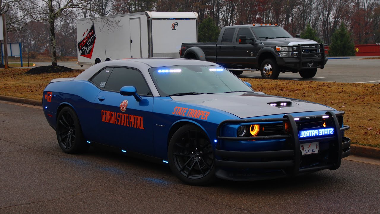 Georgia State Patrol 2021 Dodge Challenger - YouTube