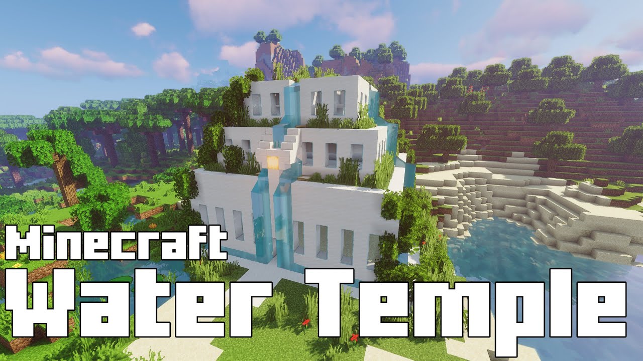 Beautiful Minecraft Water Temple #minecraft - YouTube