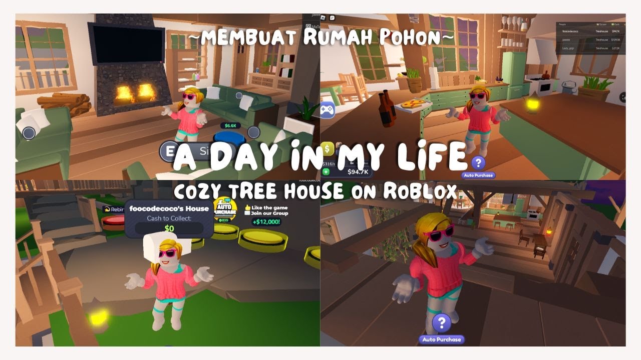 Membuat Rumah Pohon Di ROBLOX ~Super Cozy TreeHouse~ | ROBLOX INDONESIA GAMEPLAY - YouTube