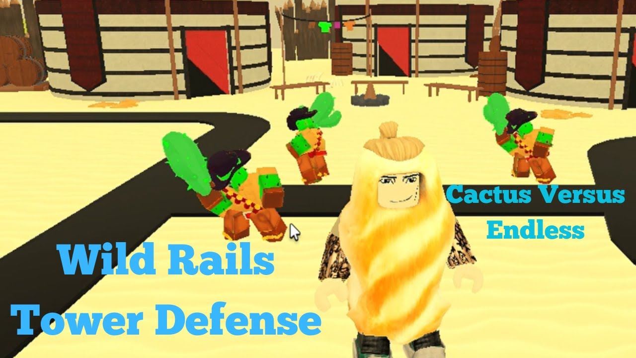 Wild Rails Tower Defense Cactus Is It Worth Grinding To Get? - YouTube