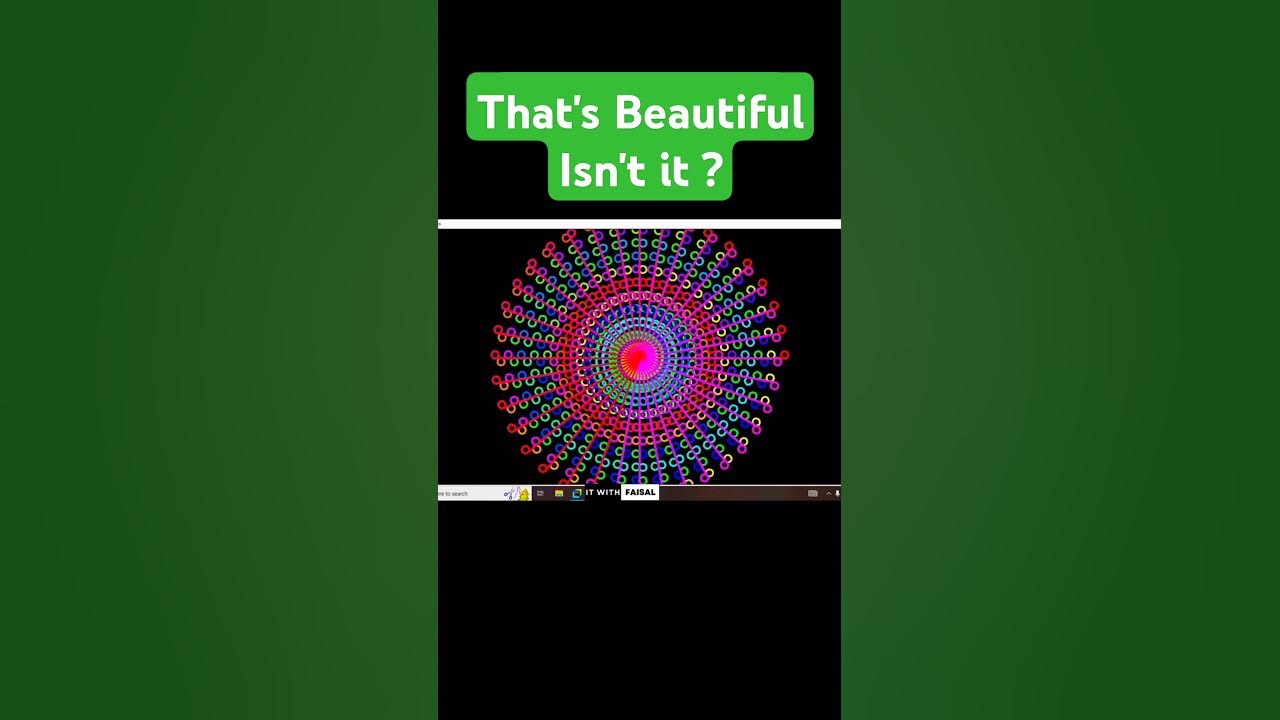 Beautiful Design Using Python Turtle Pythonturtle Python Coding Turtledesign Beautiful Art
