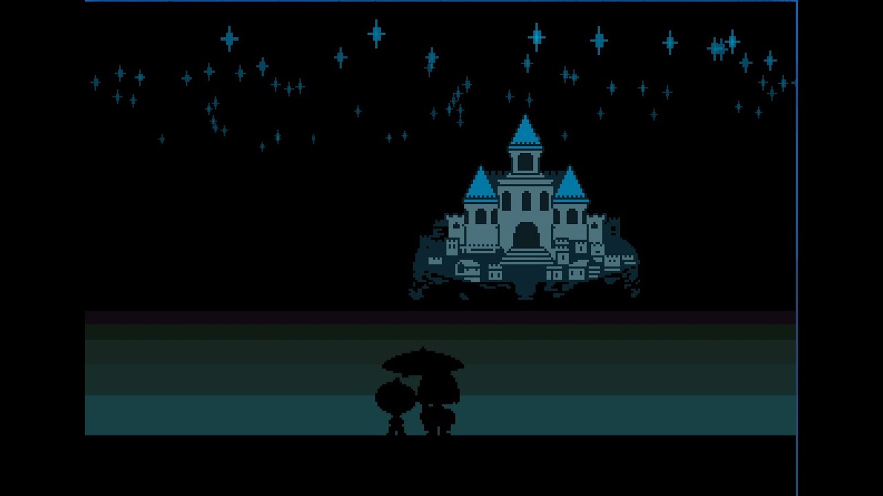 Undertale - Episode 16: New Home starry night - YouTube