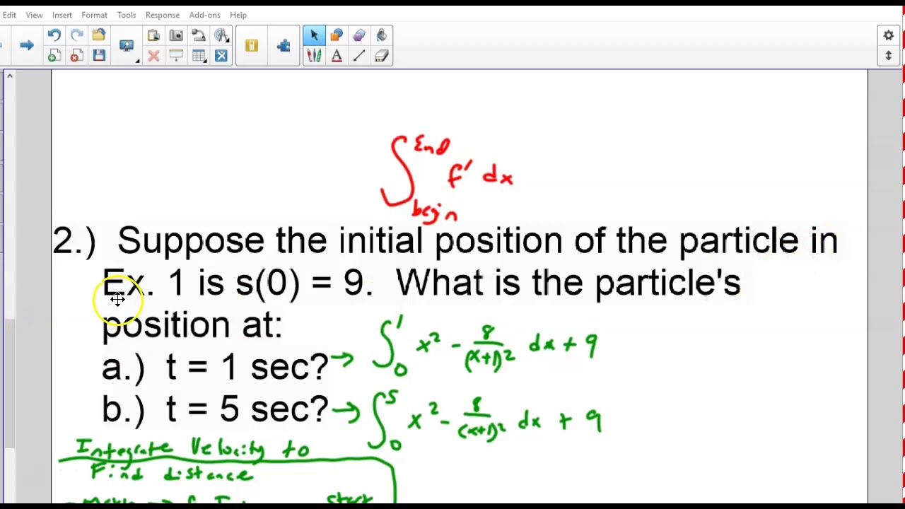 7.1 Particle Position and Velocity - YouTube