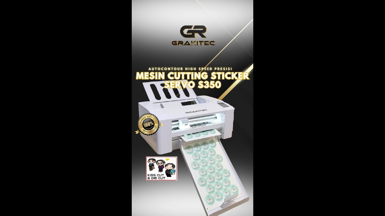 Mesin Cutting Sticker Servo S350 Autocontour High Speed Presisi ...