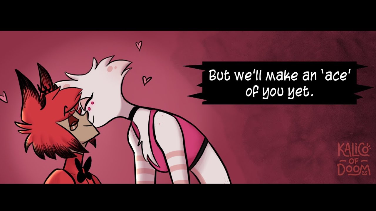Angel Dust and Alastor Have a Heart To Heart (Hazbin Hotel Comic-dub ...