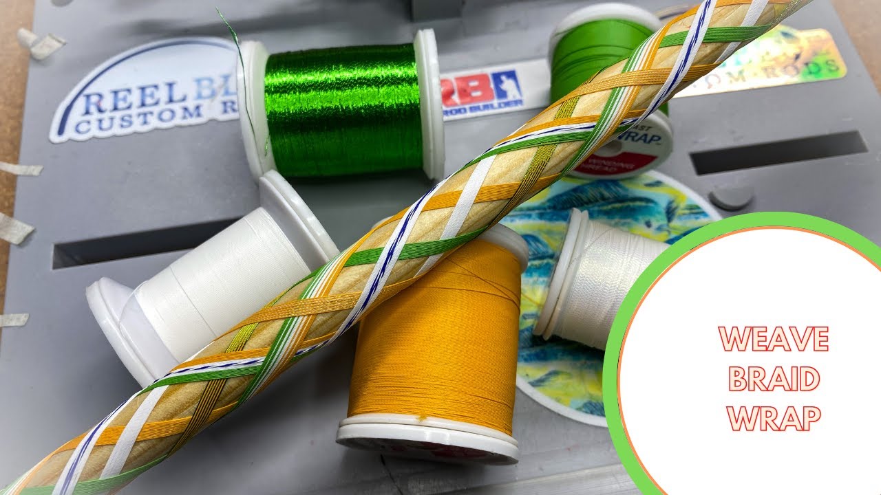 🇮🇳 Mastering Intricate Weave Wrap Designs: Custom Rod Building - YouTube