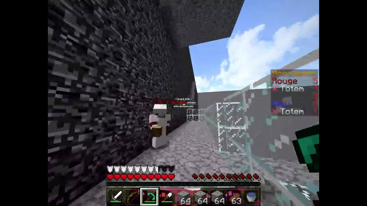 Video minecraft : Terre du cube - YouTube