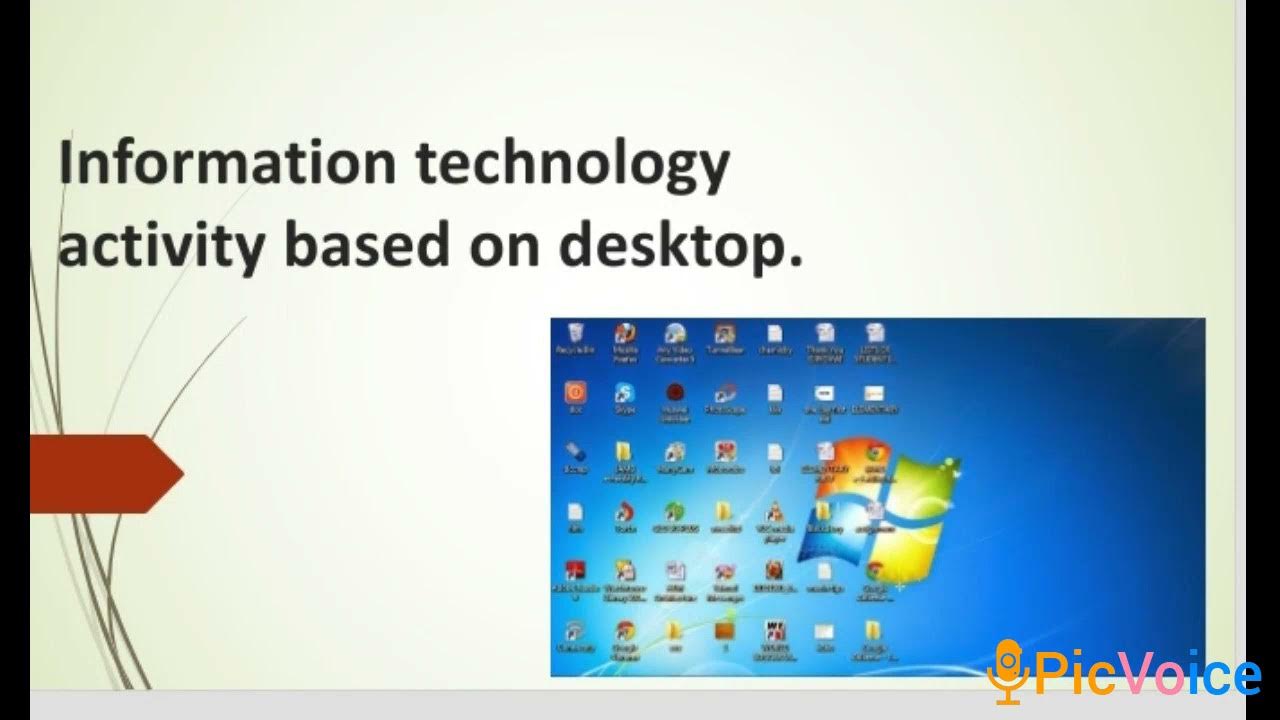 Class 9 activity of IT on desktop - YouTube