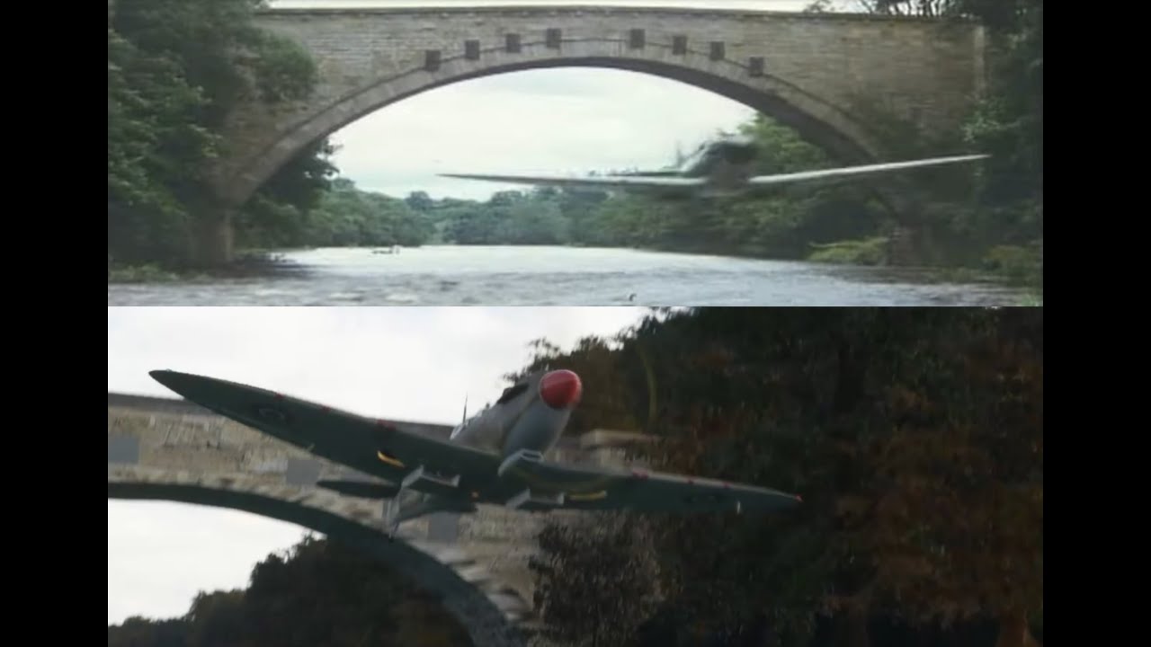FS2020 Flying spitfire under the Winston bridge from TV series A Piece ...
