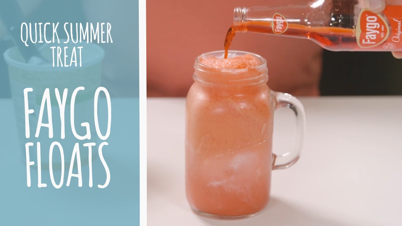 Faygo Floats make quick summer treats - YouTube