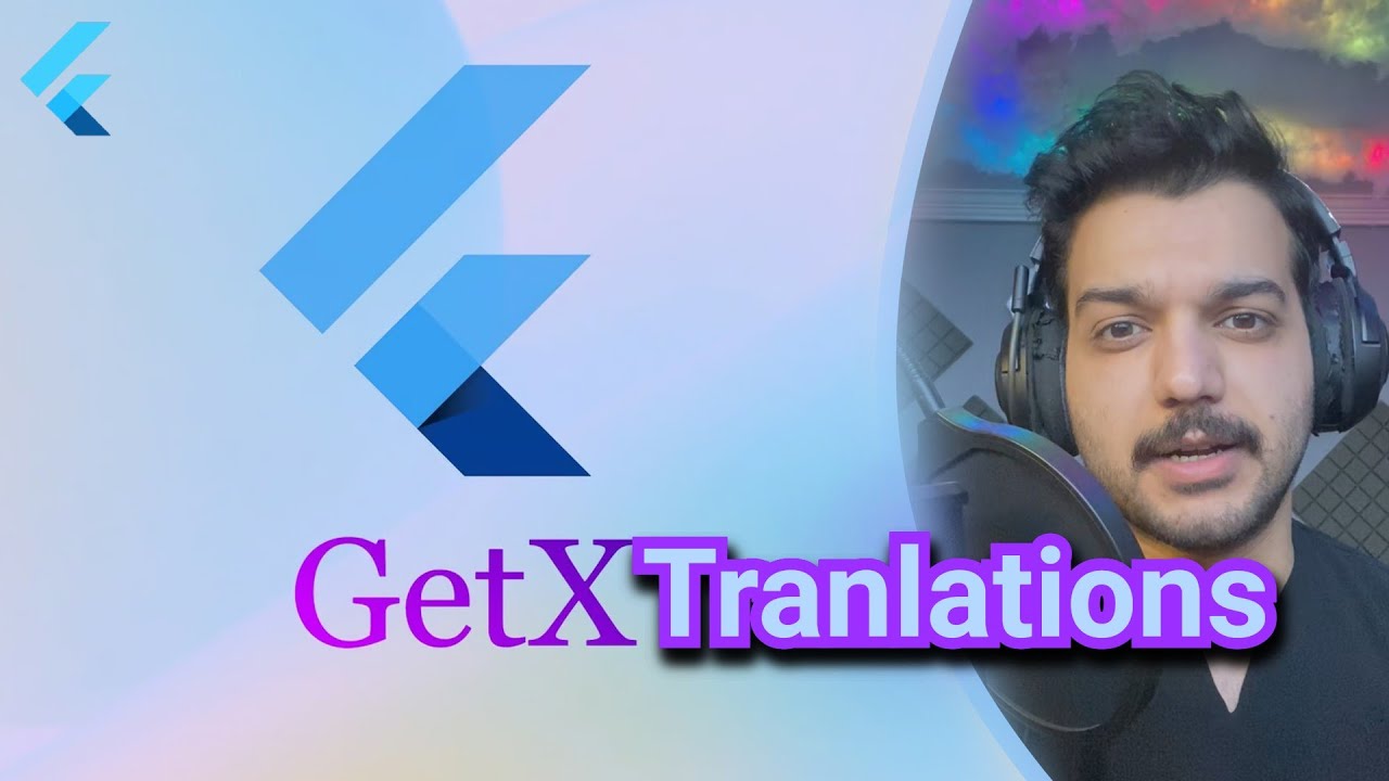 اپلیکشن چند زبانه با GetX - YouTube