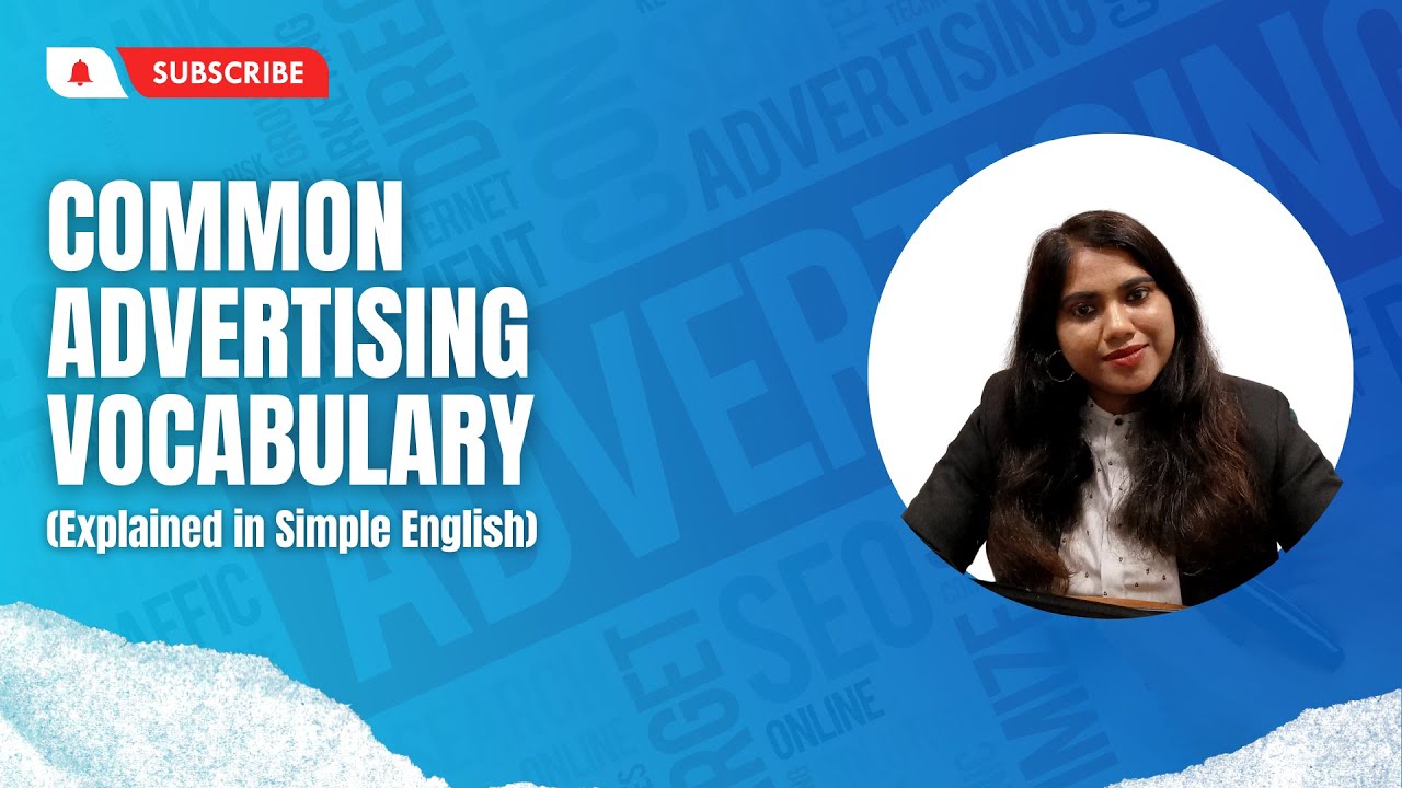 Common Advertising Vocabulary - YouTube