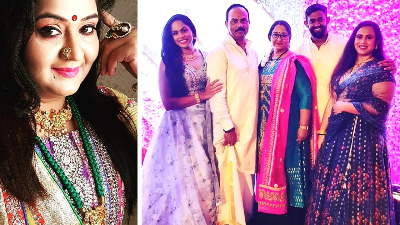 Actress Radha Latest Family | with Husband, Daughters Karthika & Tulasi ...