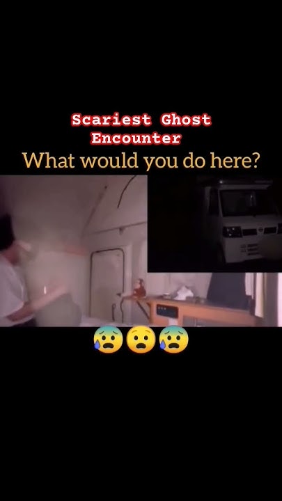 Scariest Ghost Encounter 😨😰 #scary #paranormal #shorts #viral #youtubeshorts #ghost #short - YouTube