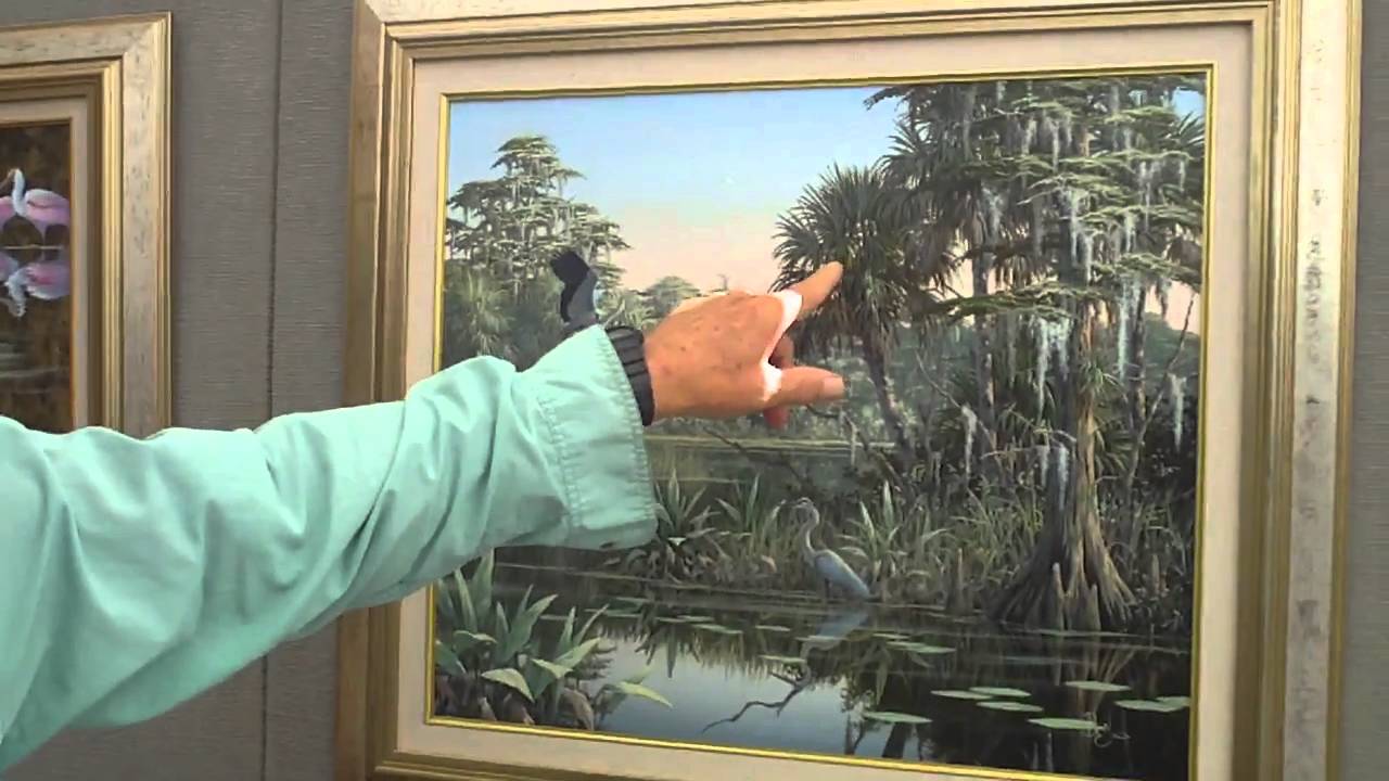 4/10/11, meet Ben Essenburg, wildlife painter - YouTube