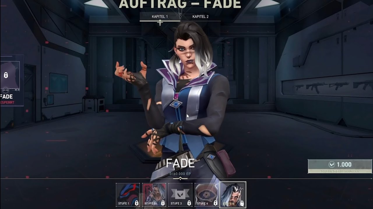 FADE GUN SKIN / GRAFFTI / CONTRACT / VALORANT - YouTube