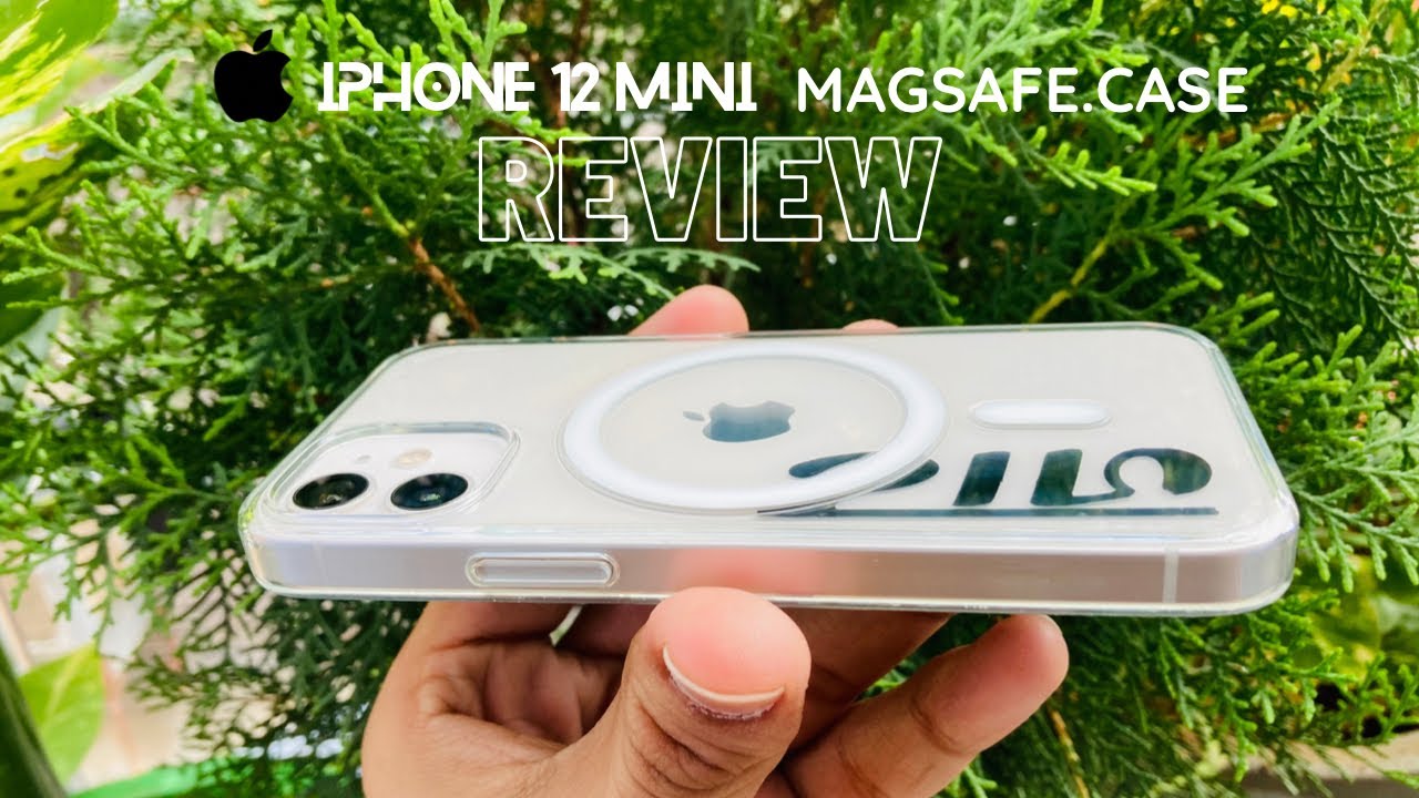Iphone 12 mini Magsafe clear case Unboxing and Review | Original Case ...