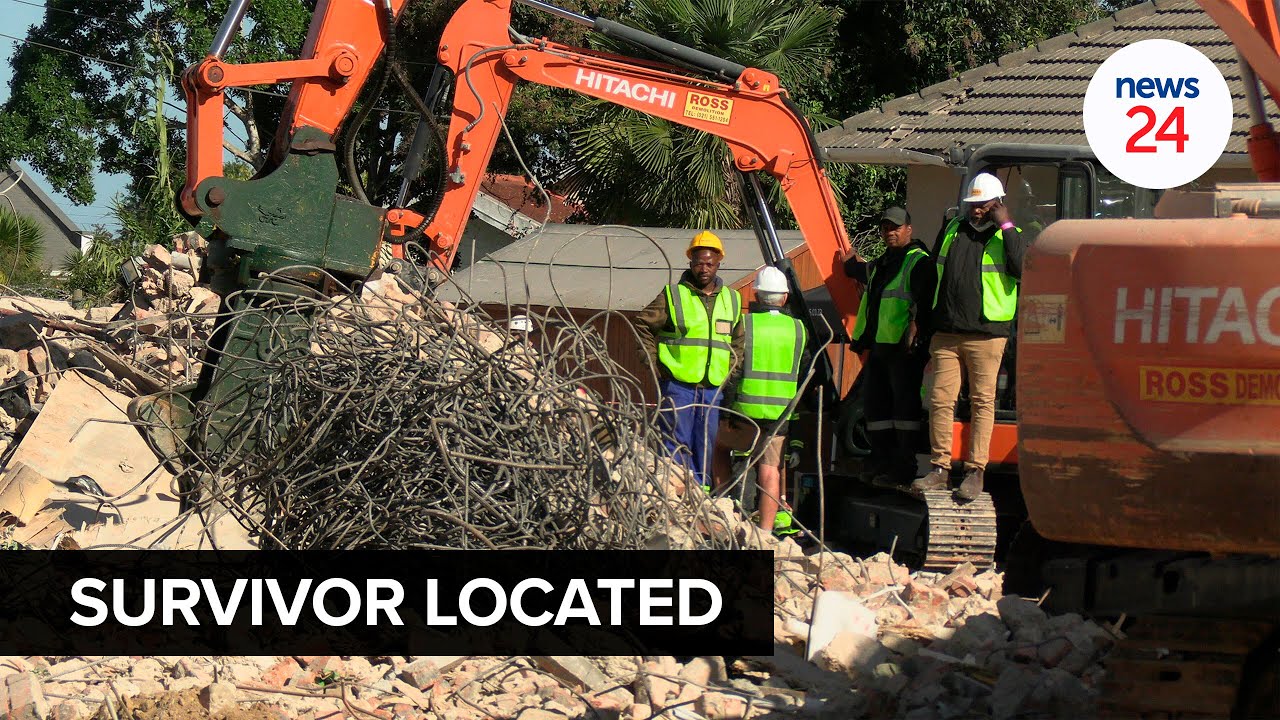 WATCH | Sirens ring out as rescue team finds person believed to be ...