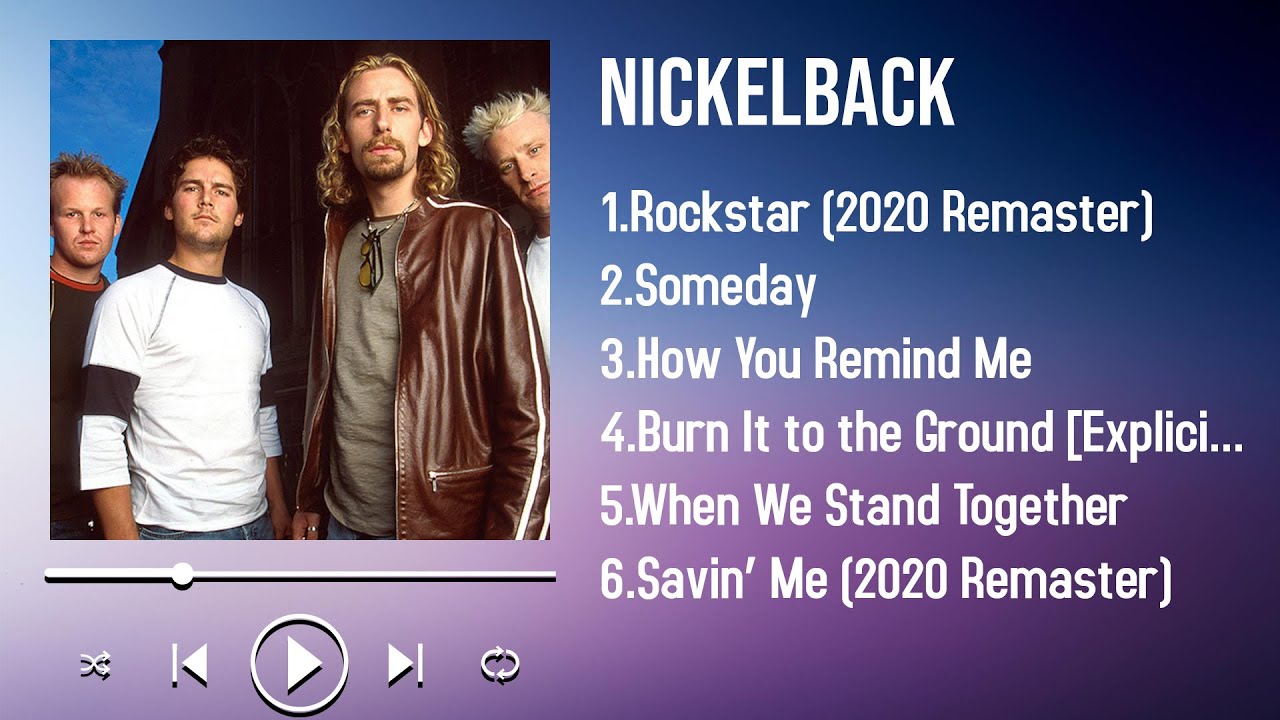 Most Popular Songs of Nickelback in 2025 Hits You Can't Get Enough Of ...