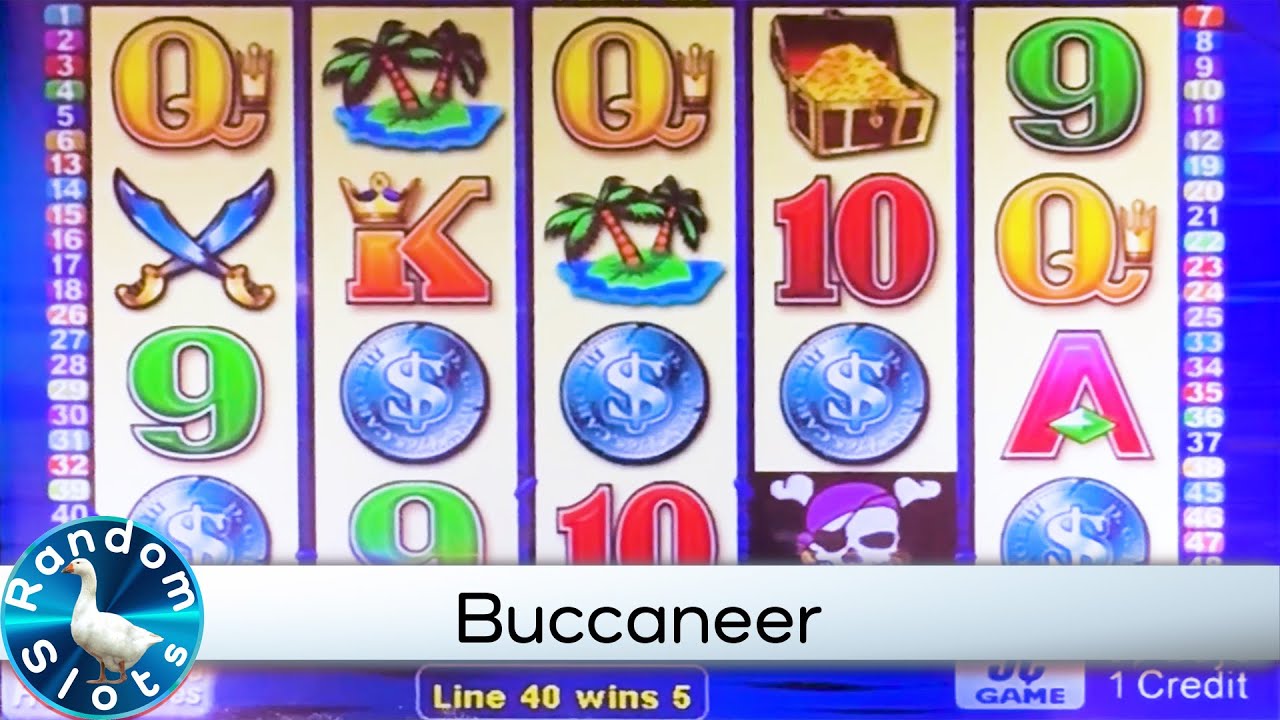 Buccaneer Slot Machine - YouTube