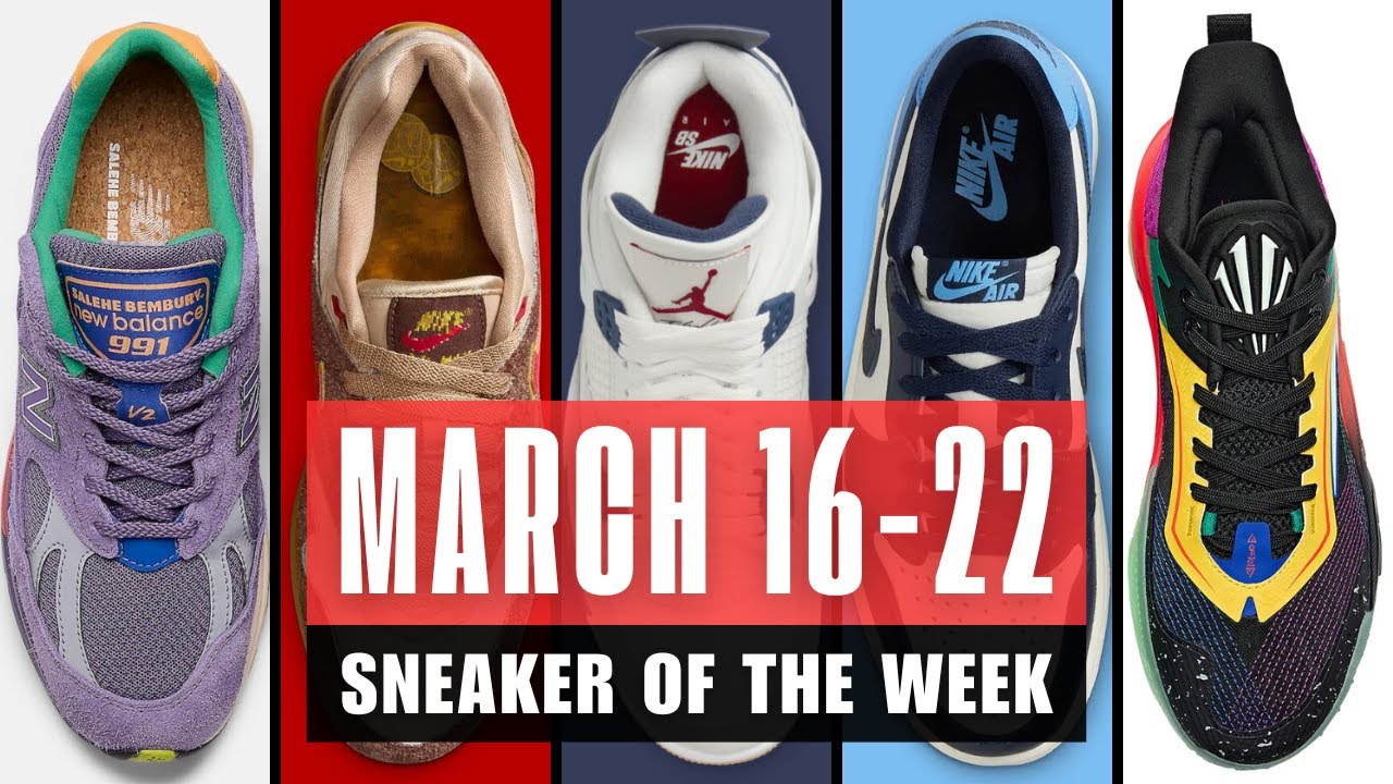 BEST SNEAKER DROPS 🔥 This Week (March 16-22) – Don’t Miss Out! - YouTube