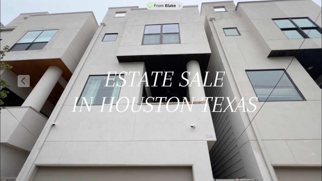 Estate Sale in Downtown Houston Texas by Emily Styles Estates - YouTube