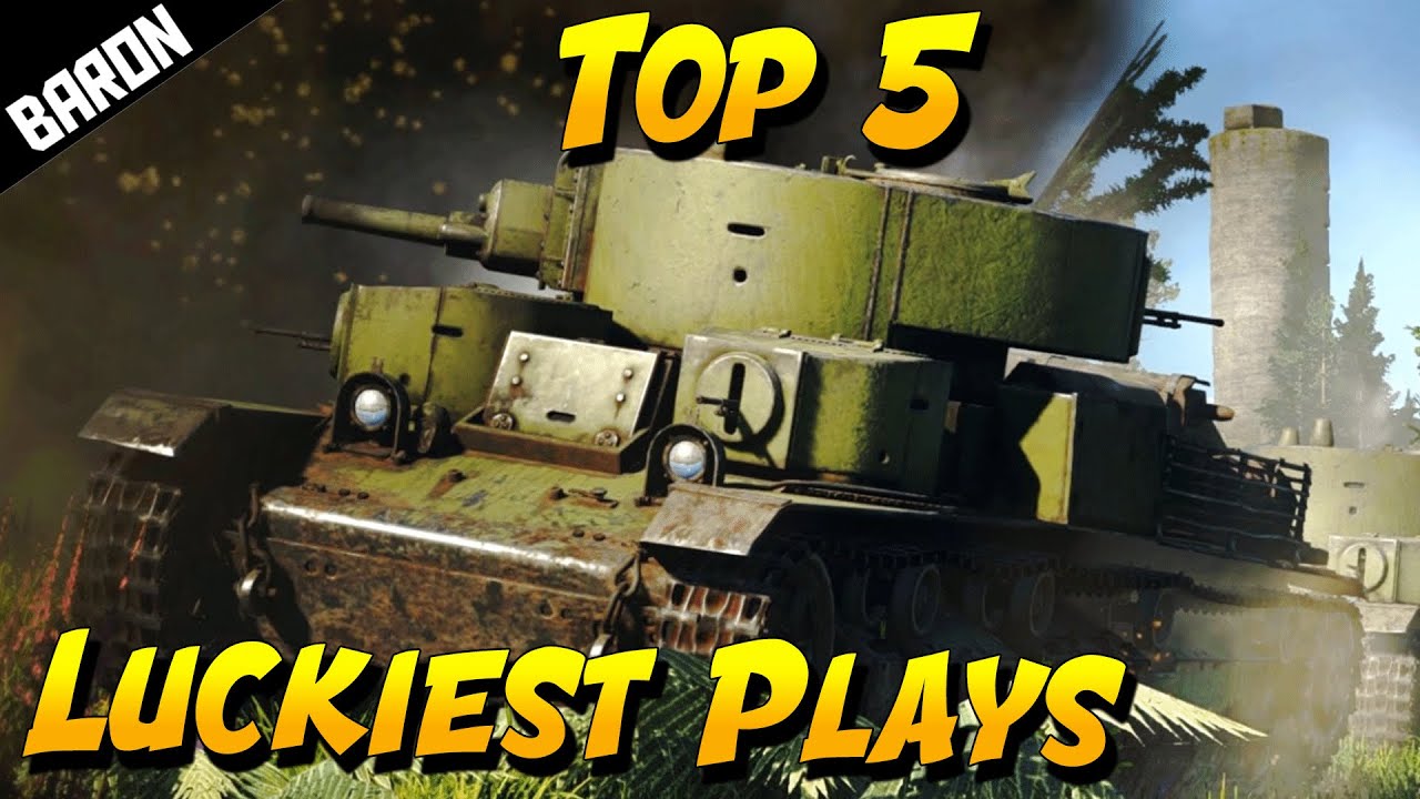 TOP 5 LUCKIEST PLAYS (Baron's Top 5 War Thunder Plays) - YouTube