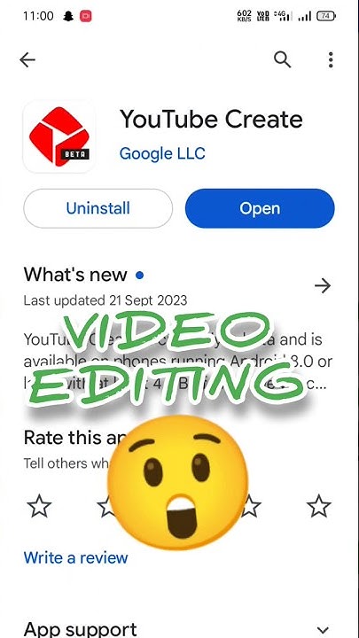 Youtube create app se video editing kaise kare | Youtube Create App full tutorial 2024 - YouTube