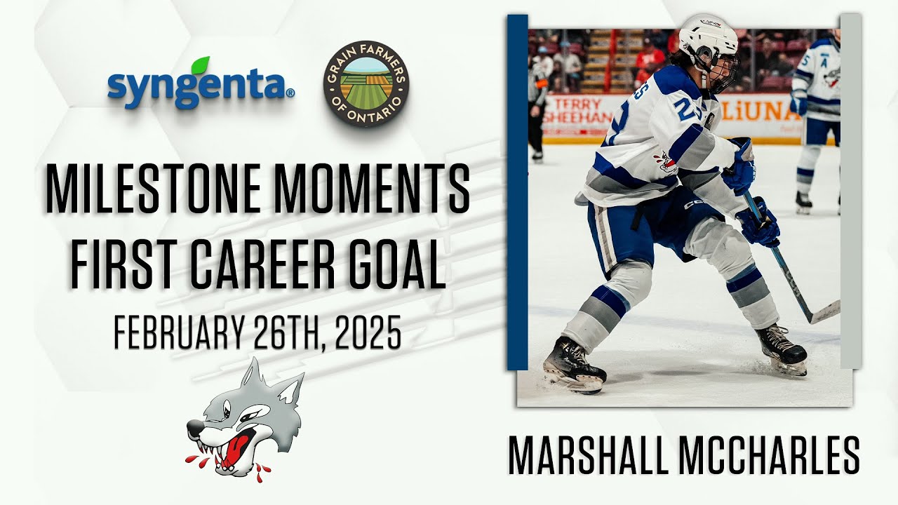 OHL Milestone | First Career Goal | Marshall McCharles - YouTube