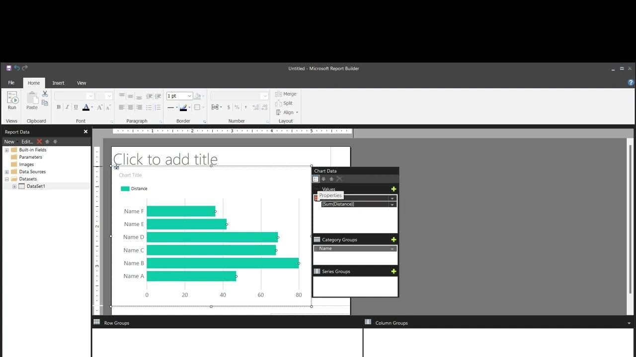 Creating SSRS Report using Report Builder - YouTube