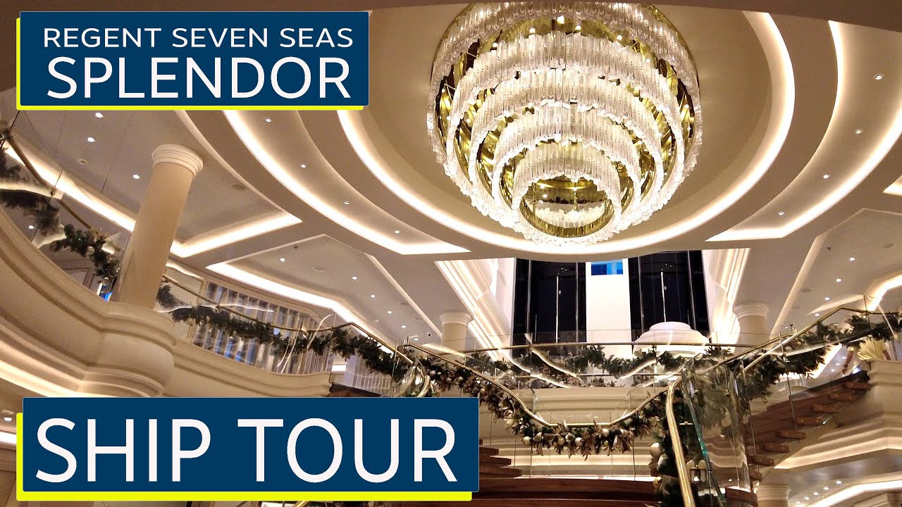 Regent Seven Seas Splendor: Cabin 923 and Full Ship Tour - YouTube