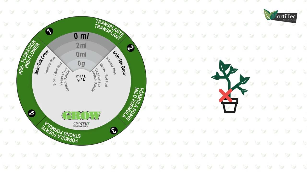 Solotek Grow, para las etapas de desarrollo vegetal - YouTube