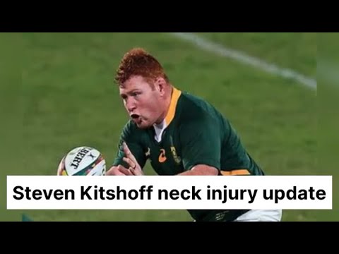 Steven Kitshoff Neck Injury Update - YouTube