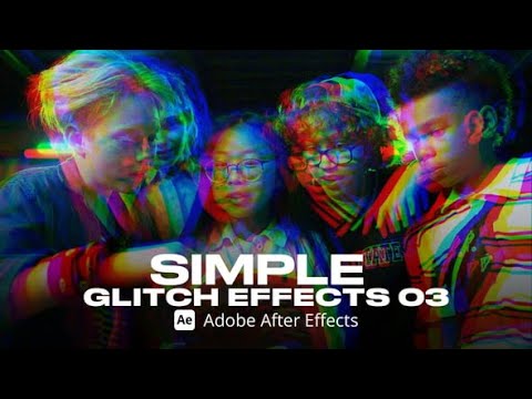 Simple Glitch Effect | After Effects Template - YouTube