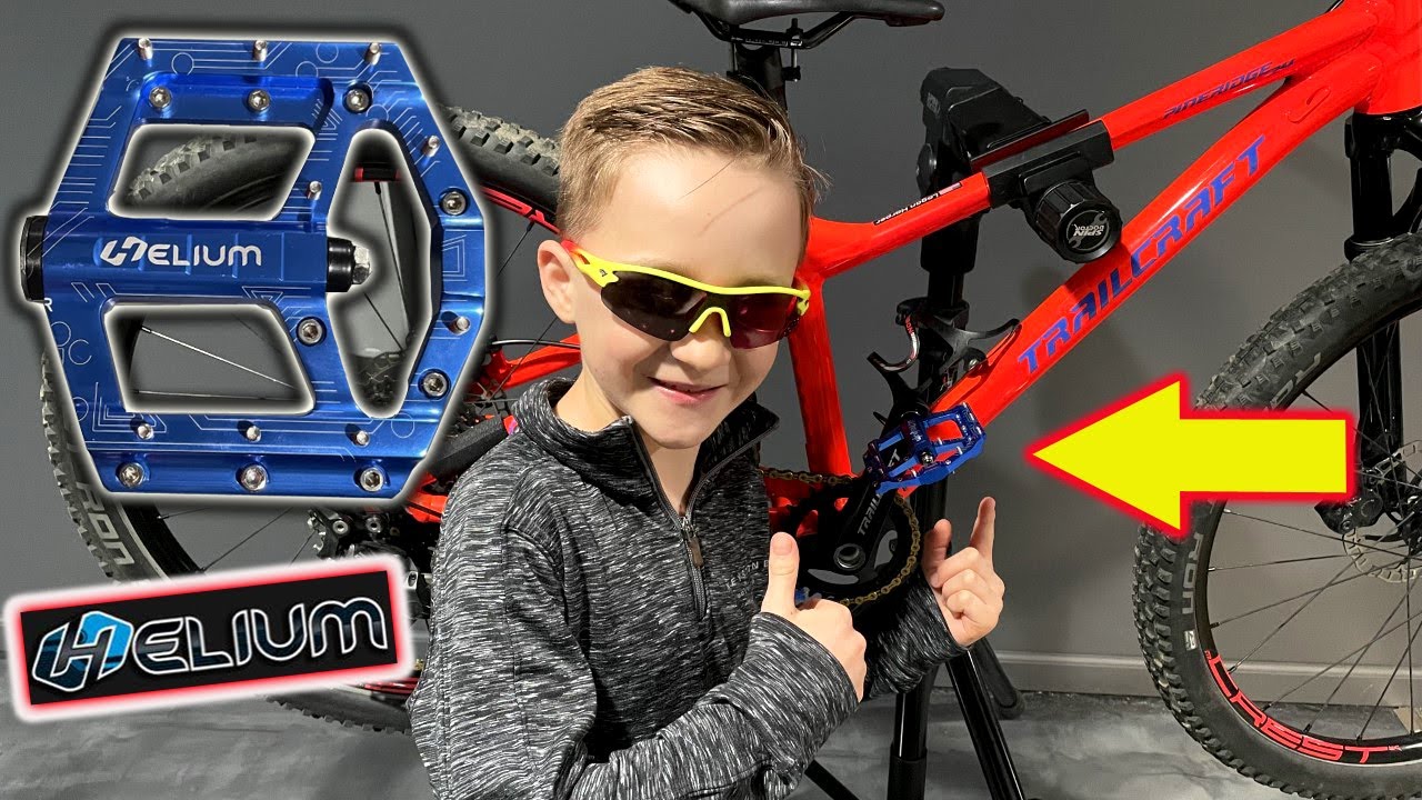 Installing new Helium pedals on my Mountain Bike! - YouTube