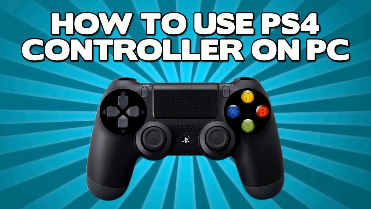 How to Connect a PS4 Controller to Your Windows PC - YouTube